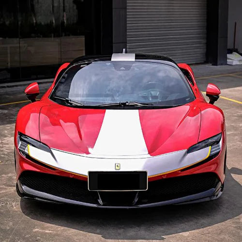 Ferrari SF90 - OEM Style Carbon Fiber Front Lip – Aurenzio