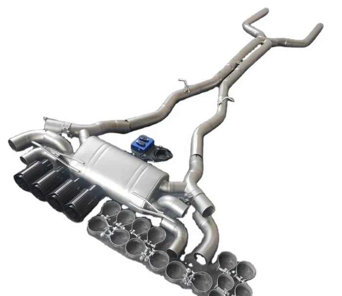 BMW G90 M5 Stainless Steel Valved Exhaust System With Muffler – Aurenzio